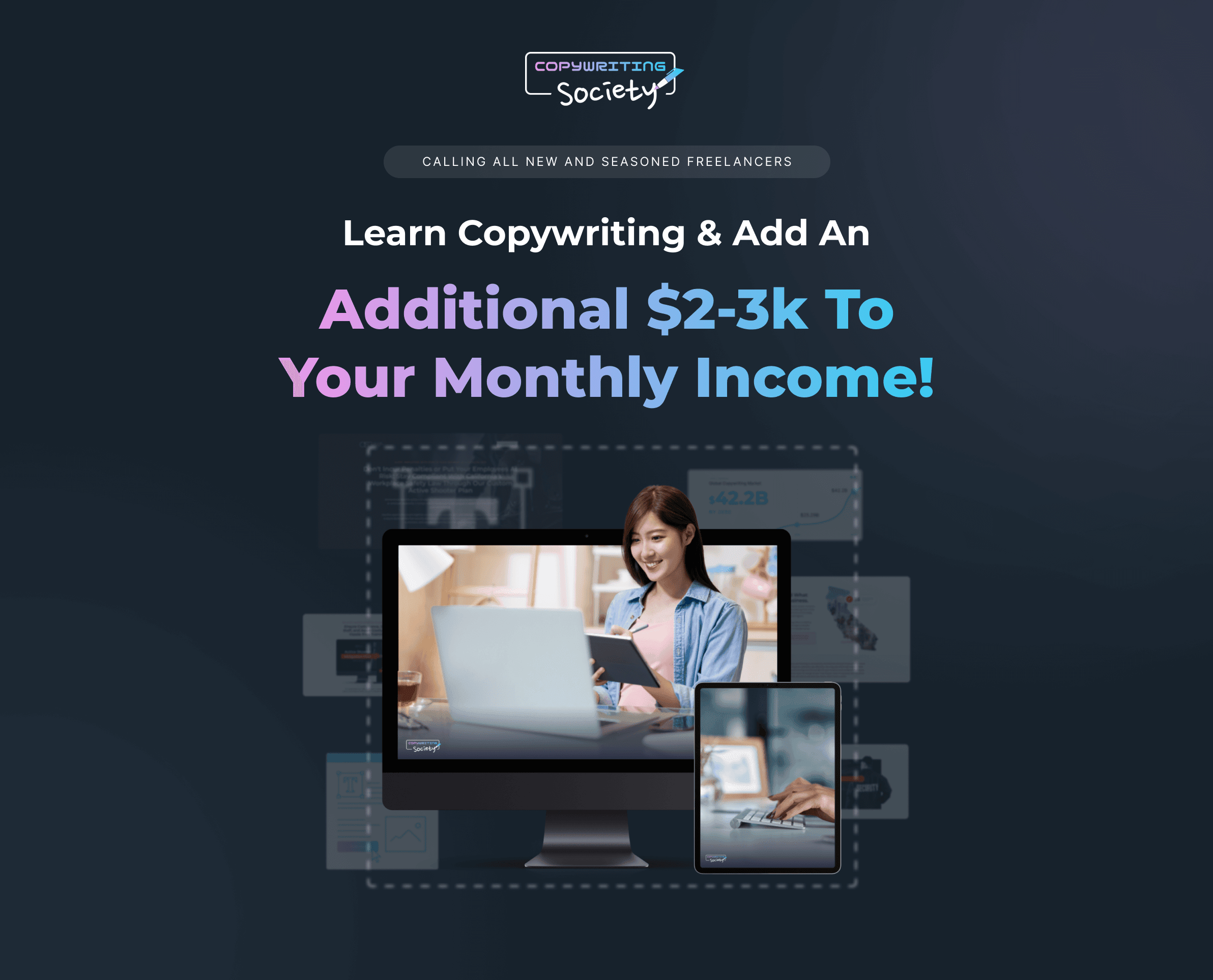 The Copywriting Society Program For Freelancers